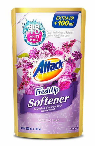Attack FRESH UP DAZZLING LILAC SOFTENER 900 ML (#20) – Kispray Kreative