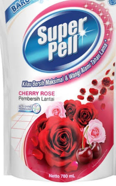 SUPER PELL floor cleaner CHERRY ROSE NEW 770ml (#12,11Be) – Kispray ...